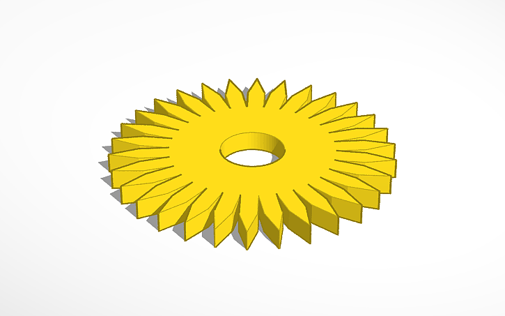 3D design Sun - Tinkercad
