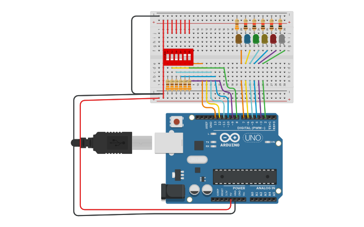 Circuit design Smooth Jaiks - Tinkercad