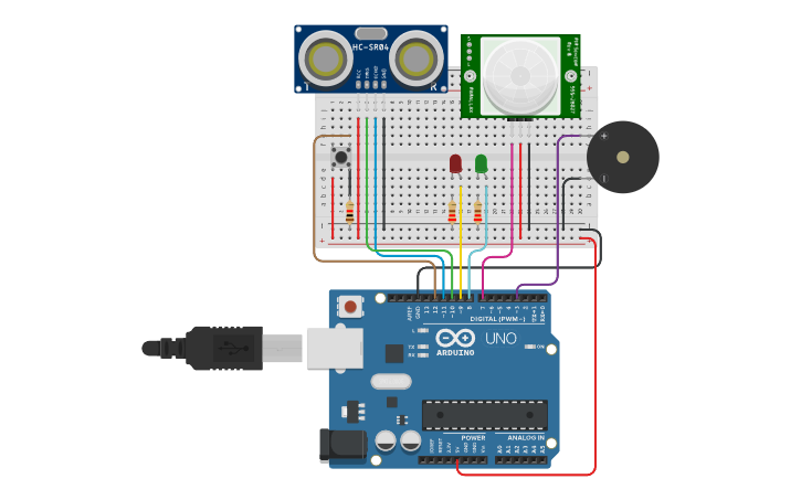 Circuit design Project - Tinkercad