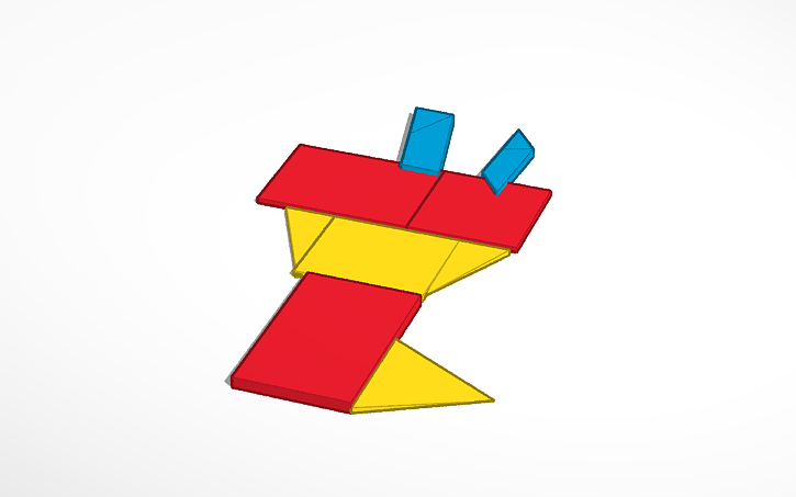3D design Chicken tangram | Tinkercad
