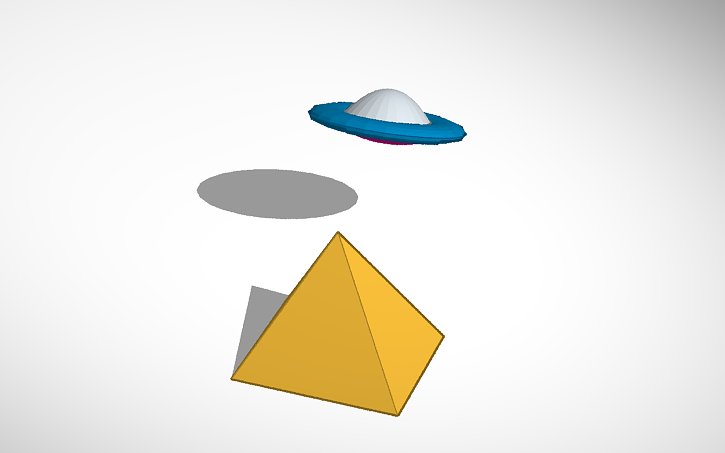 3D design UFO | Tinkercad