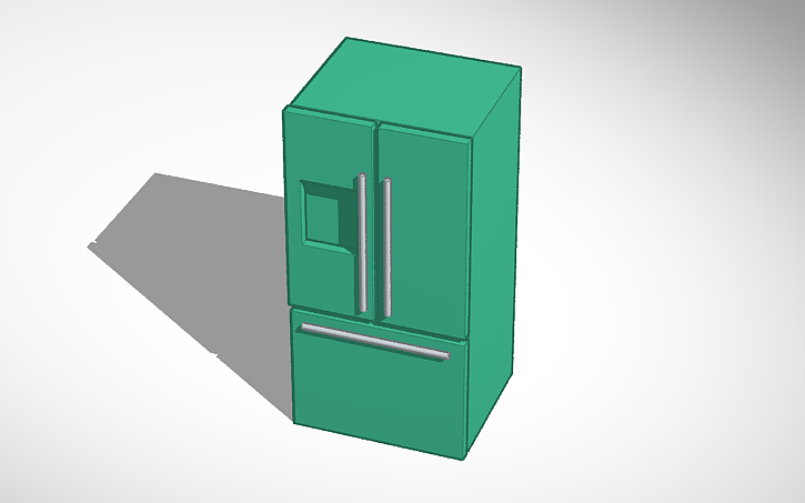 3D design Fridge - Tinkercad