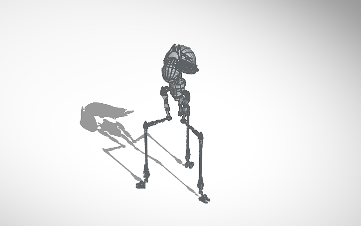 3D design Martian Spider / Iron Spider - Final Revamp | Tinkercad