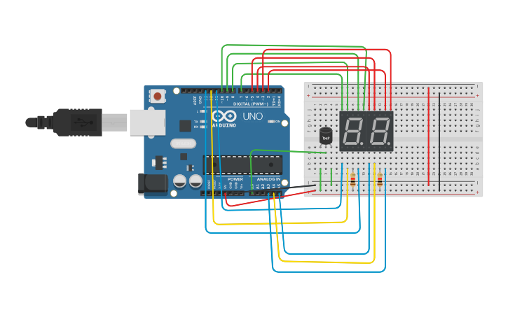 Circuit design LAB TASK 4 | Tinkercad Circuit design LAB TASK 4 | Tinkercad