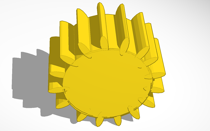 3D design SUN - Tinkercad