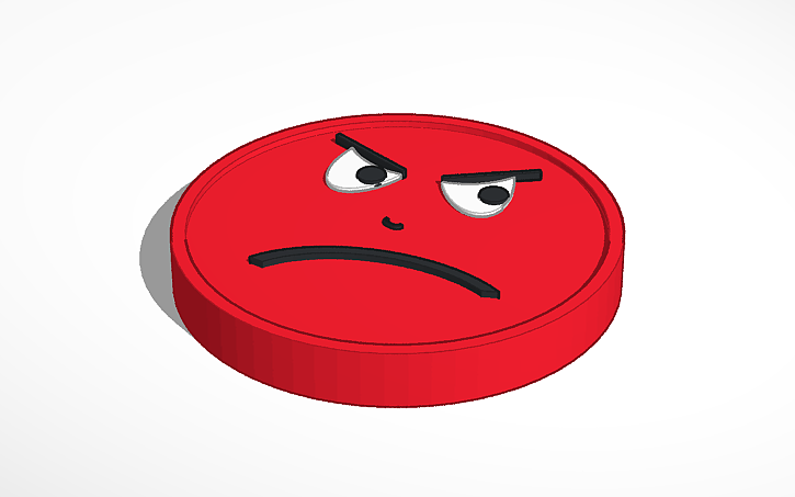 3D design Angry | Tinkercad