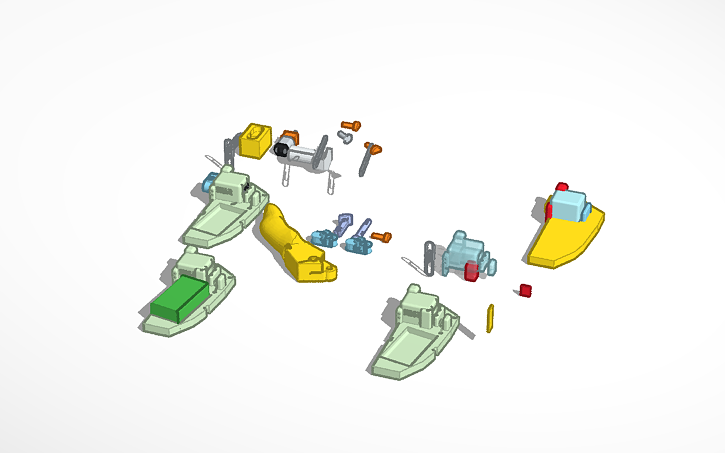 3d Design 9256r Chassis Tinkercad 