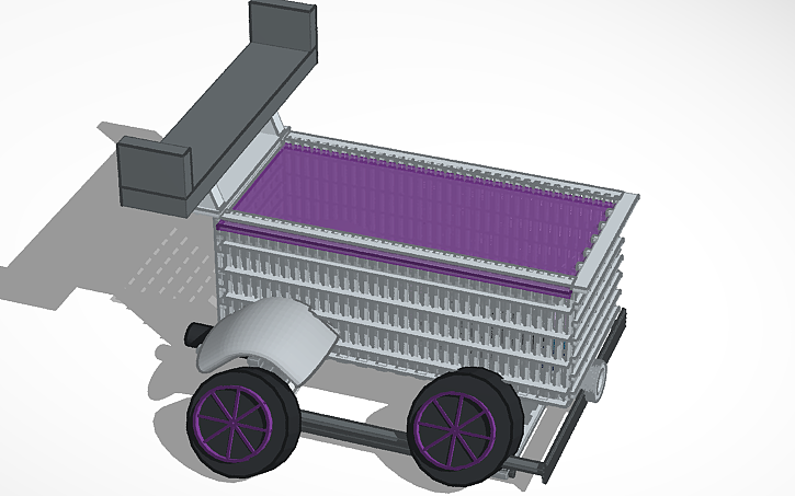 3D design Riced out shopping cart | Tinkercad