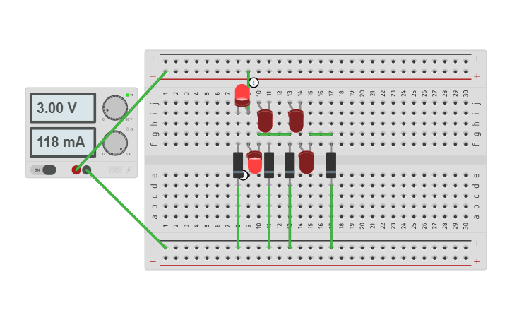 Circuit design circuito c | Tinkercad
