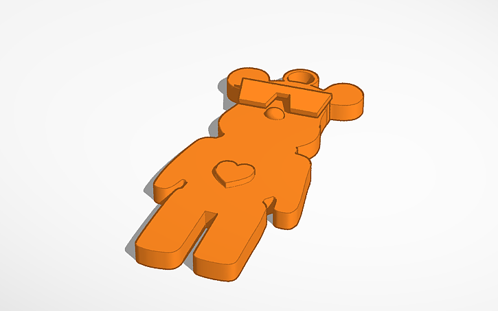 3D design bearbrick - Tinkercad