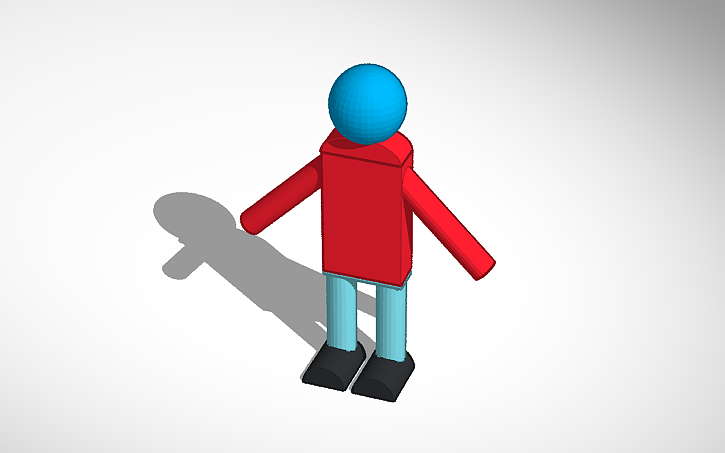 3D design Human | Tinkercad