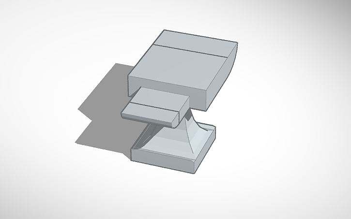 3D design Cartoon anvil | Tinkercad