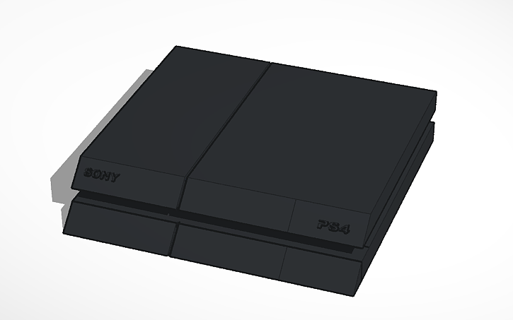 3D design Ps4 - Tinkercad