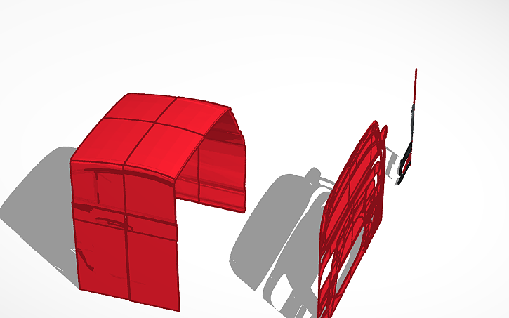 3D design windshield 16 - Tinkercad