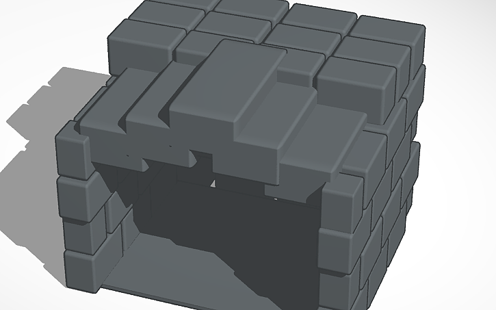 3D design fireplace | Tinkercad