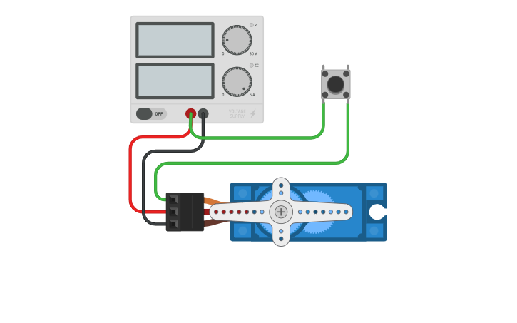 Circuit Design Servo Tester Tinkercad