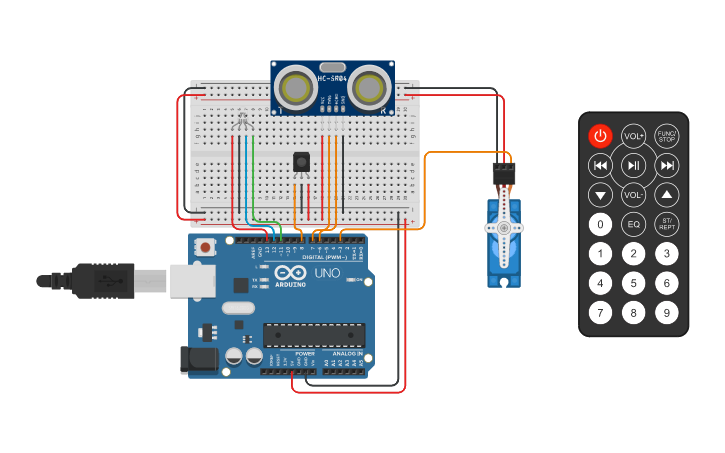 Circuit design Projeto Final | Tinkercad