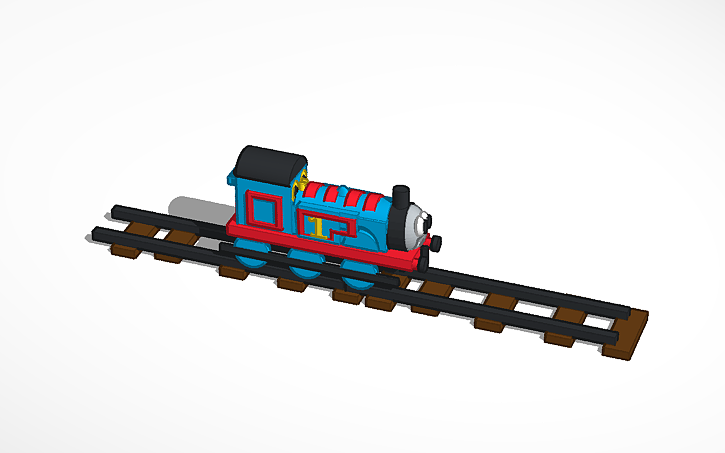 3D design thomas the tank engine | Tinkercad