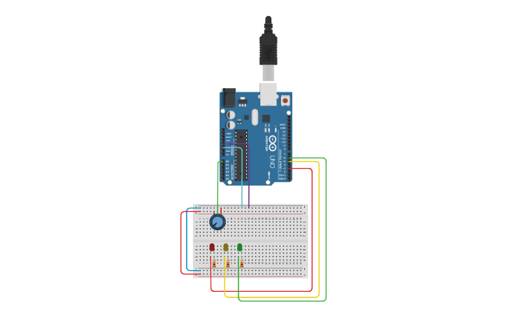 Circuit Design Arduino Tinkercad