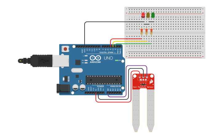 Circuit design 45 - Sensor de umidade do solo (higrômetro) com monitor ...
