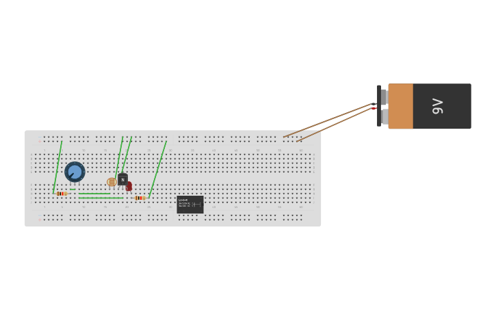 Circuit design Start Simulating | Tinkercad