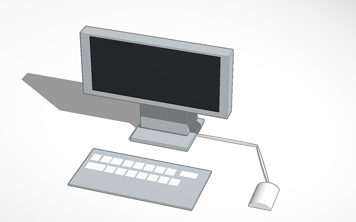 3D design apple computer | Tinkercad