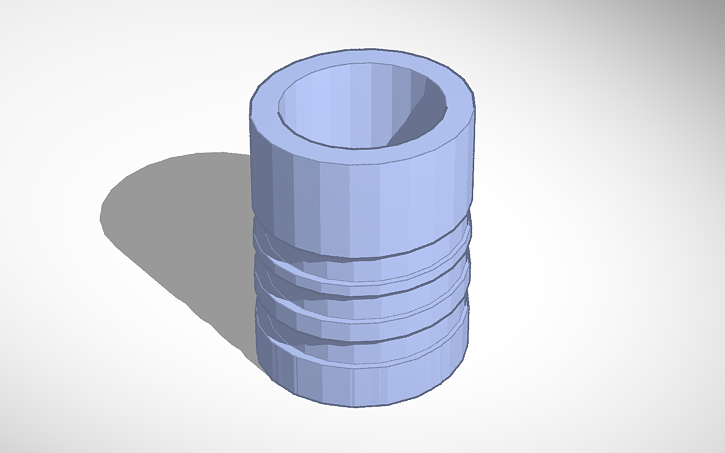 3d Design Pencil Holder Tinkercad 