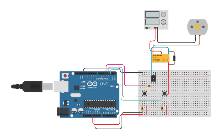 Circuit design atividade 6 | Tinkercad