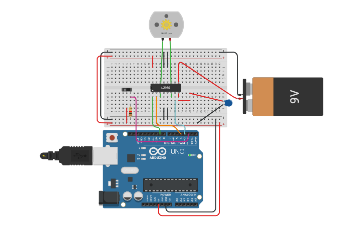 Circuit design 4b - Tinkercad