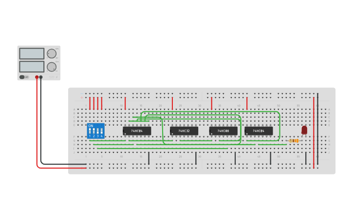Circuit design actividad 3 - Tinkercad