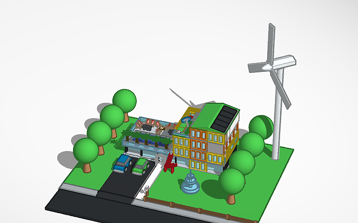 3D design Home starter model - Tinkercad