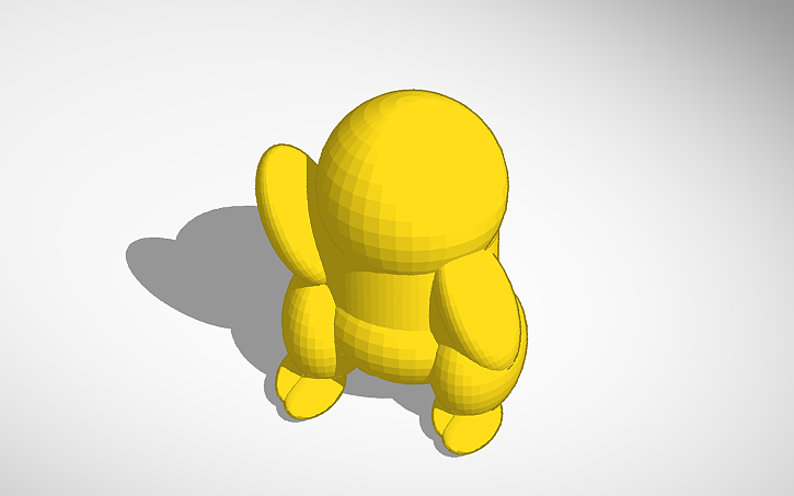 3D design pokemon - Tinkercad