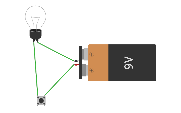 Circuit design Light circut - Tinkercad