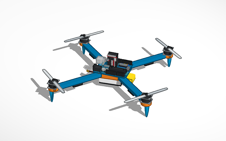 3D design Drone - Tinkercad