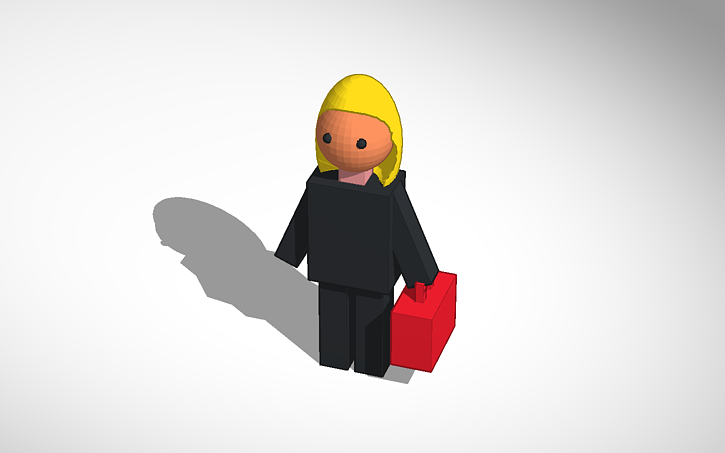 3D design Buisness Person - Tinkercad