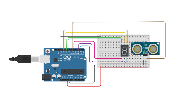 Circuit design Lab 8 part B - Tinkercad