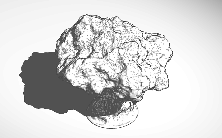 3D design Nuclear Explosion - Tinkercad