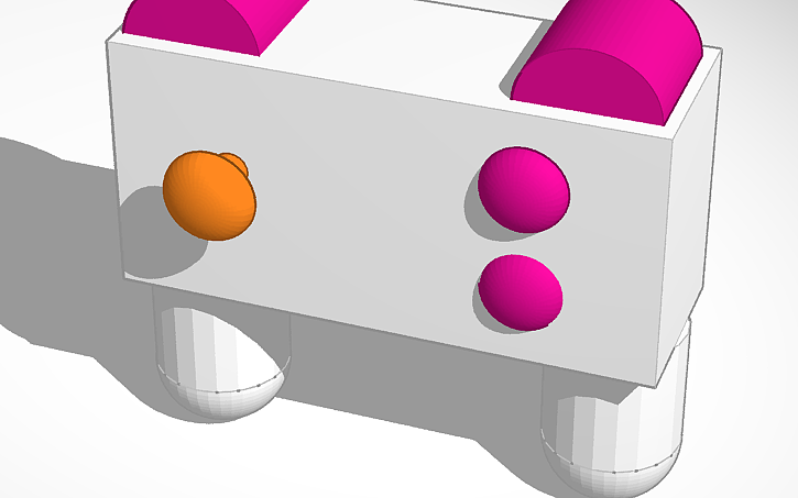 3D design Game controller - Tinkercad