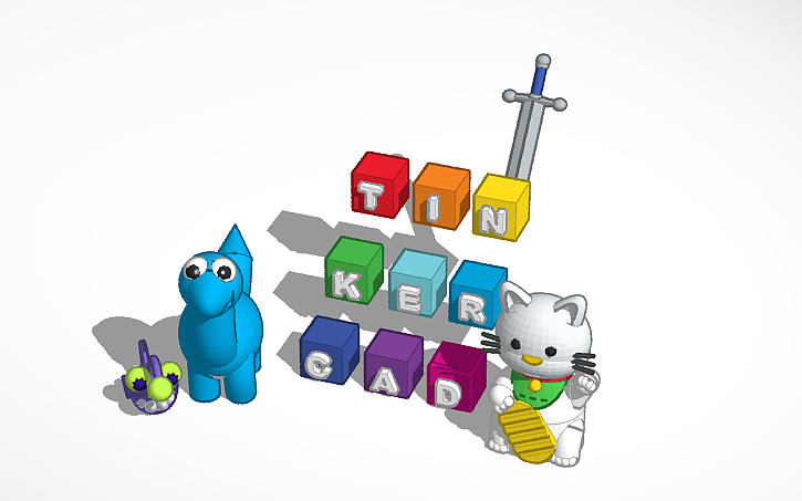 3D design Welcome Tinker! - Tinkercad