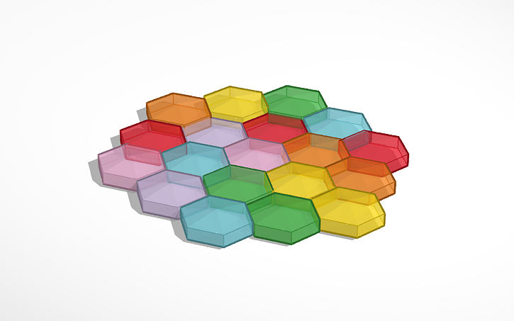 3D design dance floor - Tinkercad
