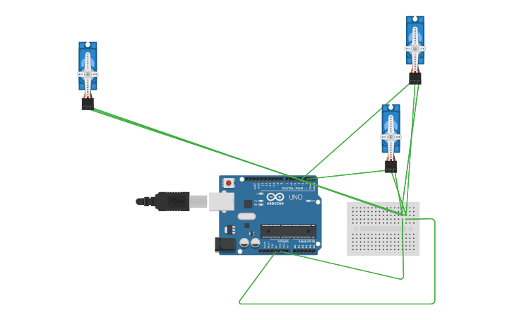 Circuit design 8/B Berke İNAL ve Emir Tahir YILMAZ ARDUİNO PLOTCLOCK TASARIMI! - Tinkercad