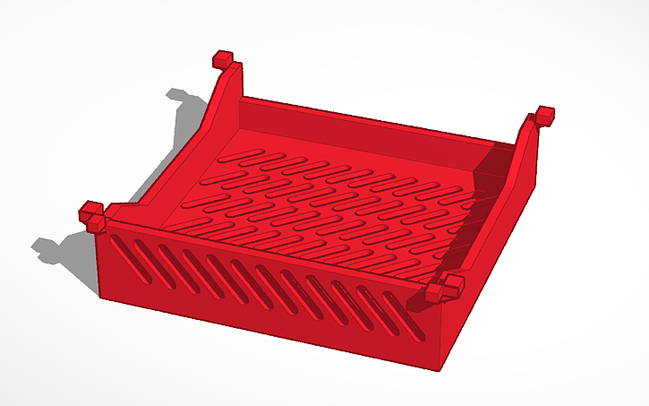 3d Design Stackable Tray V2 Tinkercad