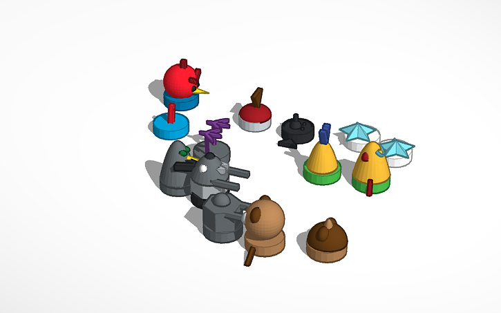 3D design Andrei Umali All Cork Creatures | Tinkercad