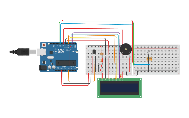 Circuit design Weather_station - Tinkercad