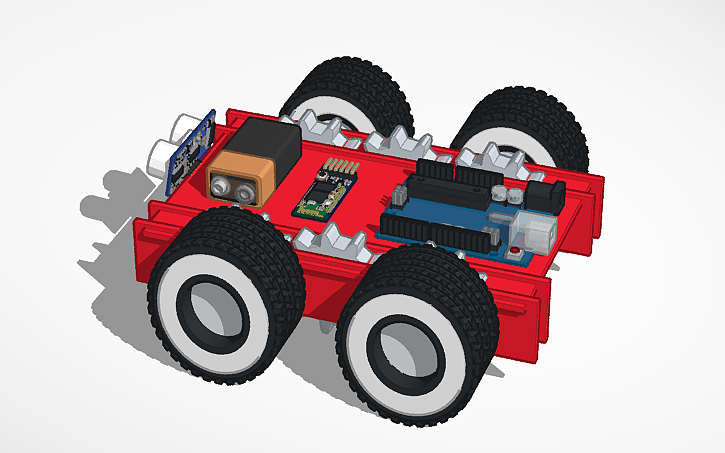 3D design Car - Tinkercad