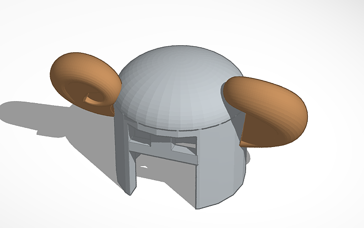 3D design Helmet of the ESO player | Tinkercad