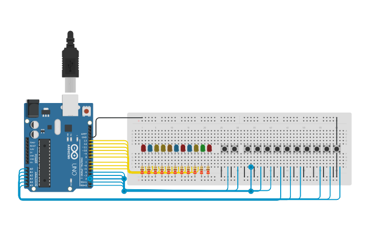 Circuit design Week 6: Coffee Machine | Tinkercad