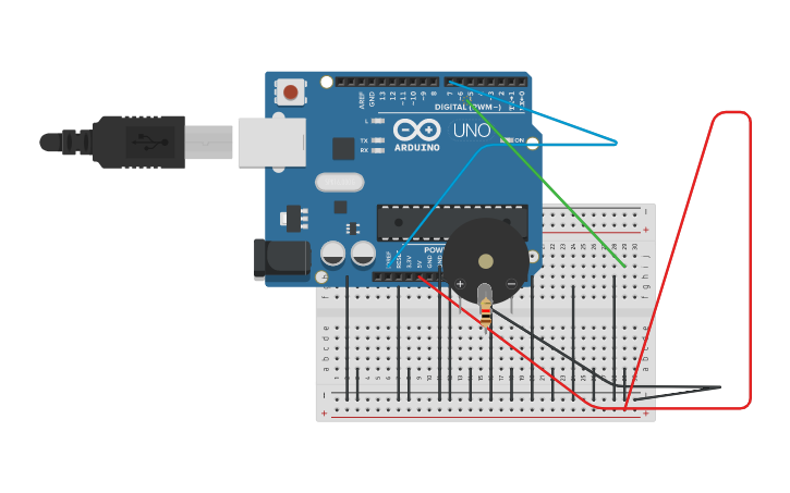 Circuit design HALLOWEEN - Tinkercad
