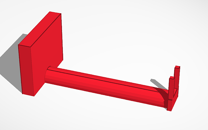 3D design flexi bot stand - Tinkercad