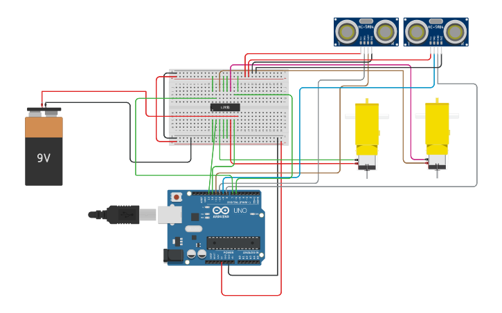 Circuit design ARDUINO 25 - Tinkercad